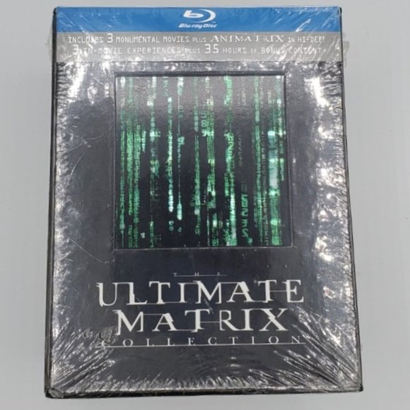 Warner Video | Media | The Ultimate Matrix Blu Ray Boxed Set Sealed | Poshmark